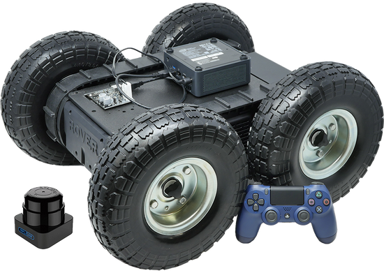 4WD Rover Pro UGV - Outdoor Mobile Robot from Rover Robotics – Rover ...